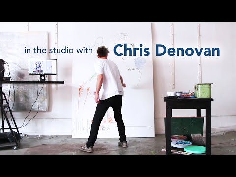 In the studio with CHRIS DENOVAN