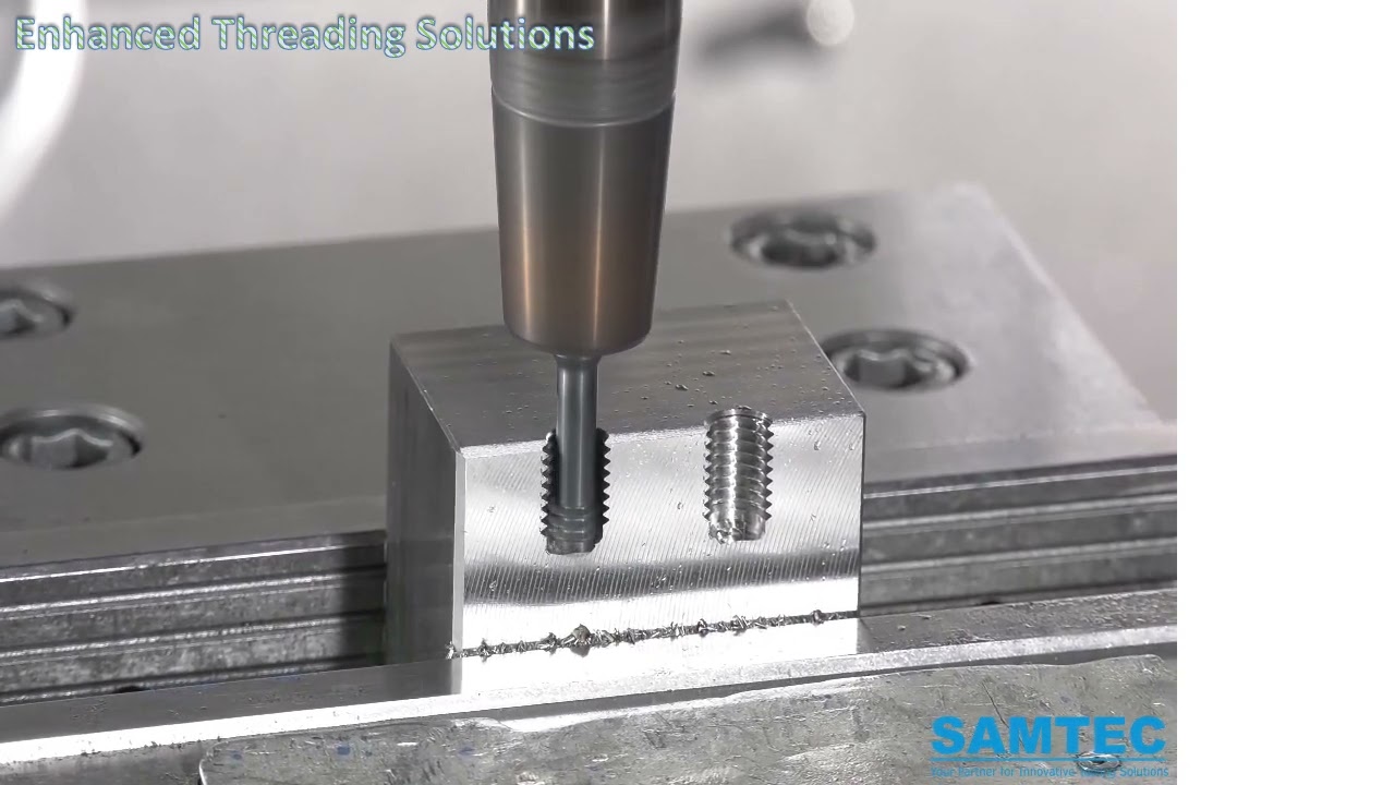 SAMTEC Solid Carbide Thread Mill [3in1]