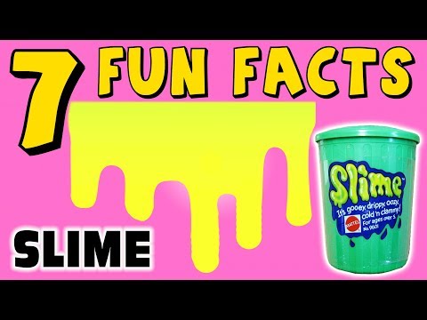 7 FUN FACTS ABOUT SLIME! FACTS FOR KIDS! SNOT! Ooze! Fluffy Slime! Learning Colors! Sock Puppet!