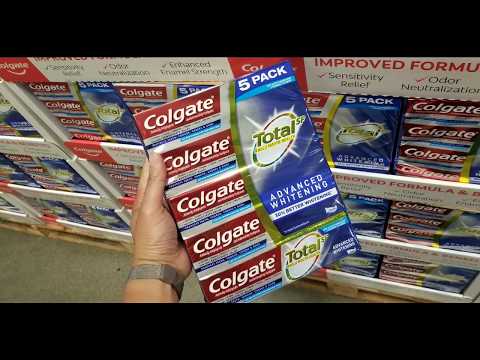 Costco! Colgate Total SP Adv Whitening Toothbrushes & Toothpaste on ...