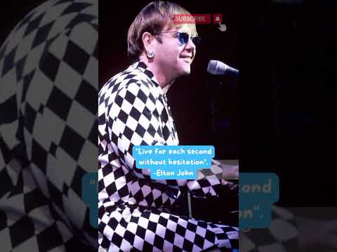 Elton John life quotes #quotes#eltonjohn#singer#music#model#shorts