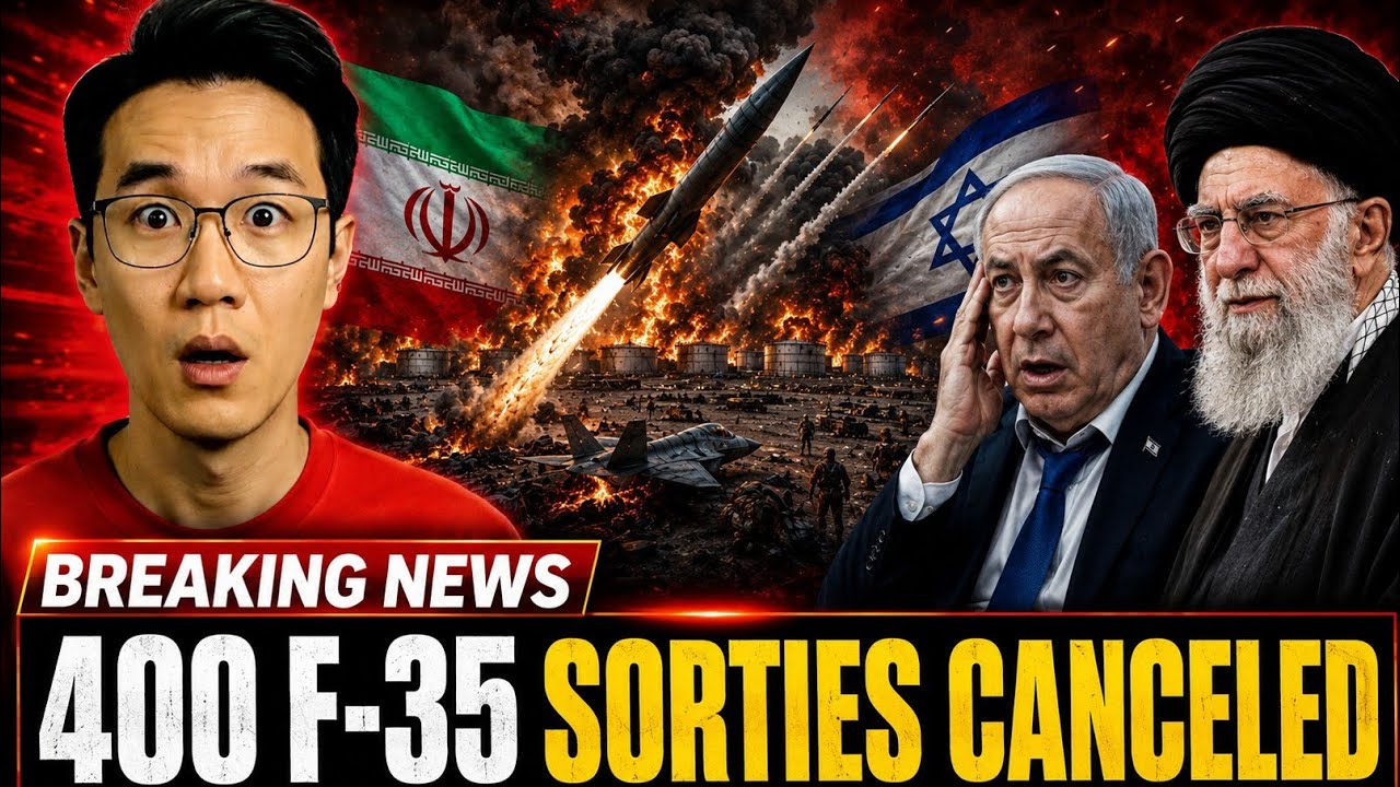Iran Hit Israel’s Fuel Depots… And the F-35s Stopped Flying”