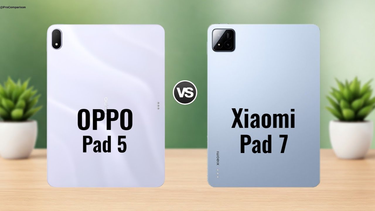 OPPO Pad 5 vs Xiaomi Pad 7 || Full Comparison 