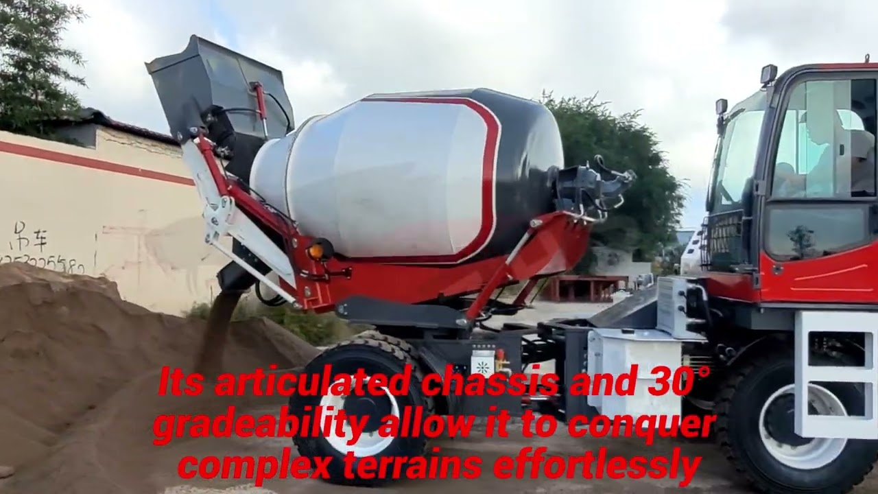 4500L SELF LOADING CONCRETE MIXR | ZHS® Machinery - One Stop Service by Steven