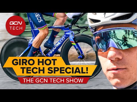 Ganna's Custom Bolide, Nizzolo's Helmet, & New Oakleys: Giro Hot Tech Special | GCN Tech Show ep.177
