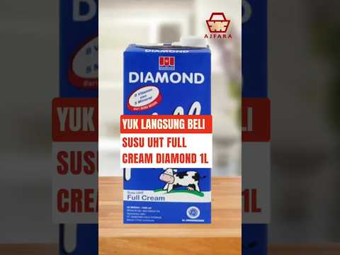 Susu UHT Full Cream Diamond 1 Liter #ajfara #uhtdiamond