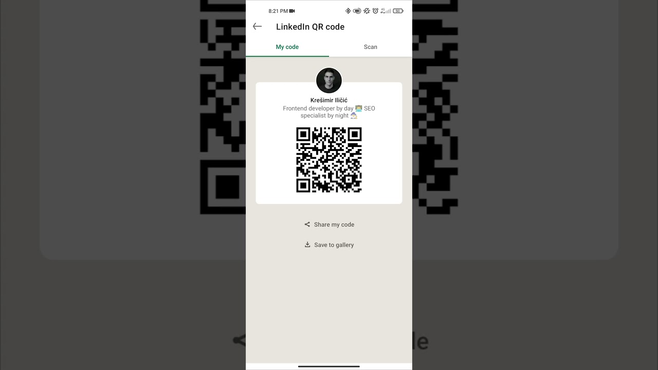 How To Generate QR Code on LinkedIn