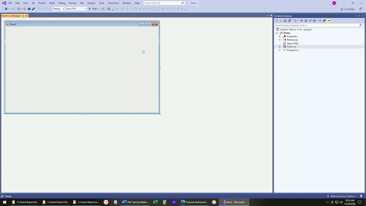 Chapter 2   Visual Studio IDE