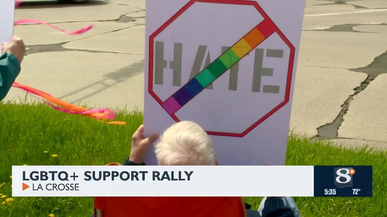 LGBTQ+ Support Rally