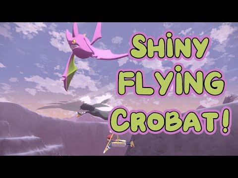 Shiny Flying Crobat! - Pokemon Legends Arceus