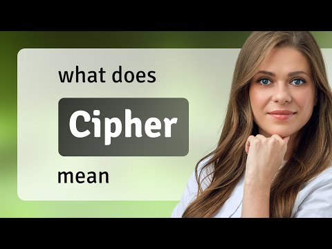 Cipher — CIPHER meaning