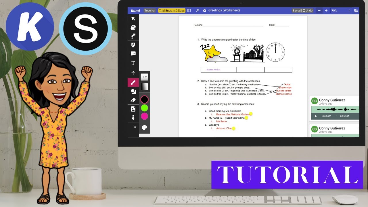 HOW TO use KAMI to enhance your LESSONS! (Interactive PDF's/Worksheets)