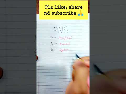 Full Form of PNS#vocabulary #viral #speaking #words #new