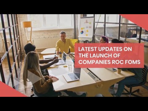 Updates on the Launch of Companies Forms ROC MCA #companiesforms #rocformsupdates