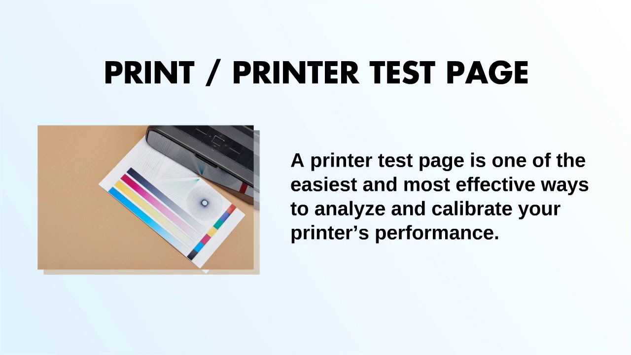 Ultimate Guide On How To Print Test Page - Printer Testing