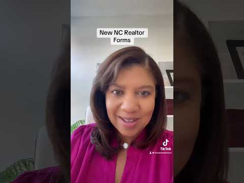 New NC Realtor Forms are out today!