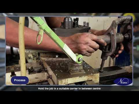 Cutting Square thread ( External) | NIMI | DIGITAL | HINDI |