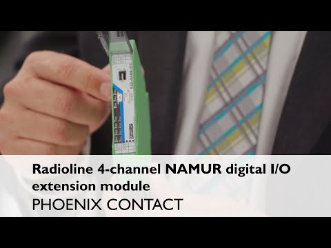 Radioline 4-channel NAMUR digital I/O extension module