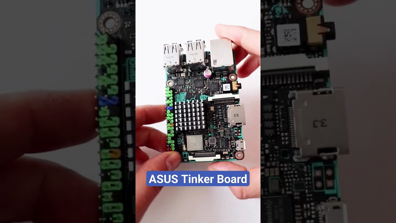 ASUS Tinker Board Computer with Rockchip RK3288 and 2GB RAM from 2017 #shorts