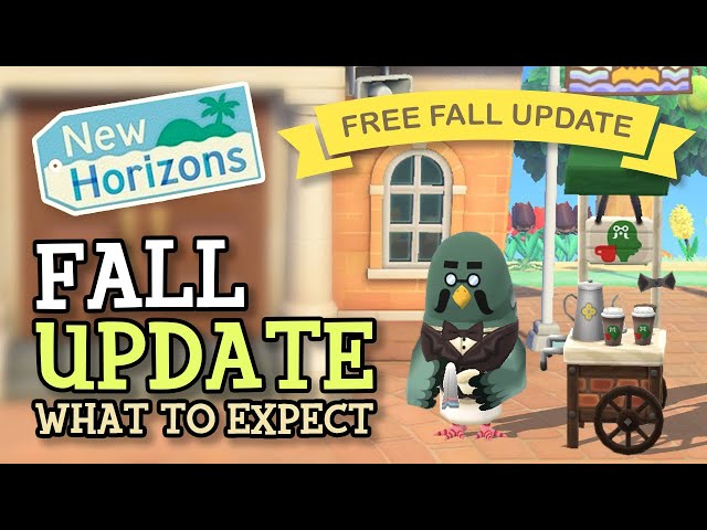 What to expect in Animal Crossing: New Horizons Fall update