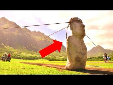 Scientists Finally Discovered How The Easter Island Moai Moved