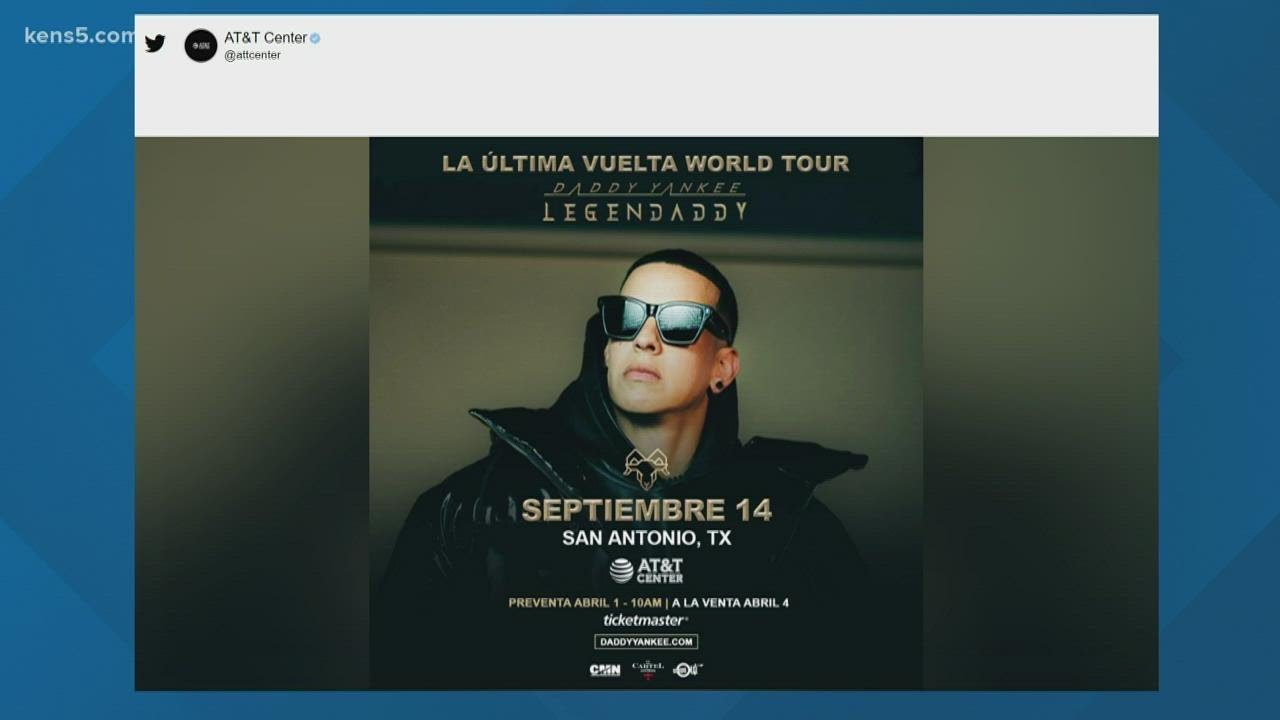 Daddy Yankee doing farewell tour stop in San Antonio
