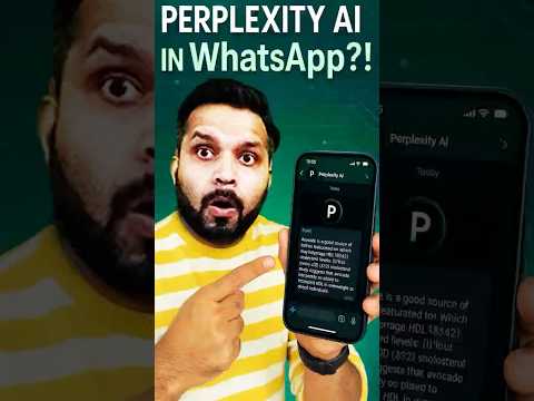 π² Now Use Perplexity in WhatsApp β Your AI Buddy Just Got Closer! π€π¬