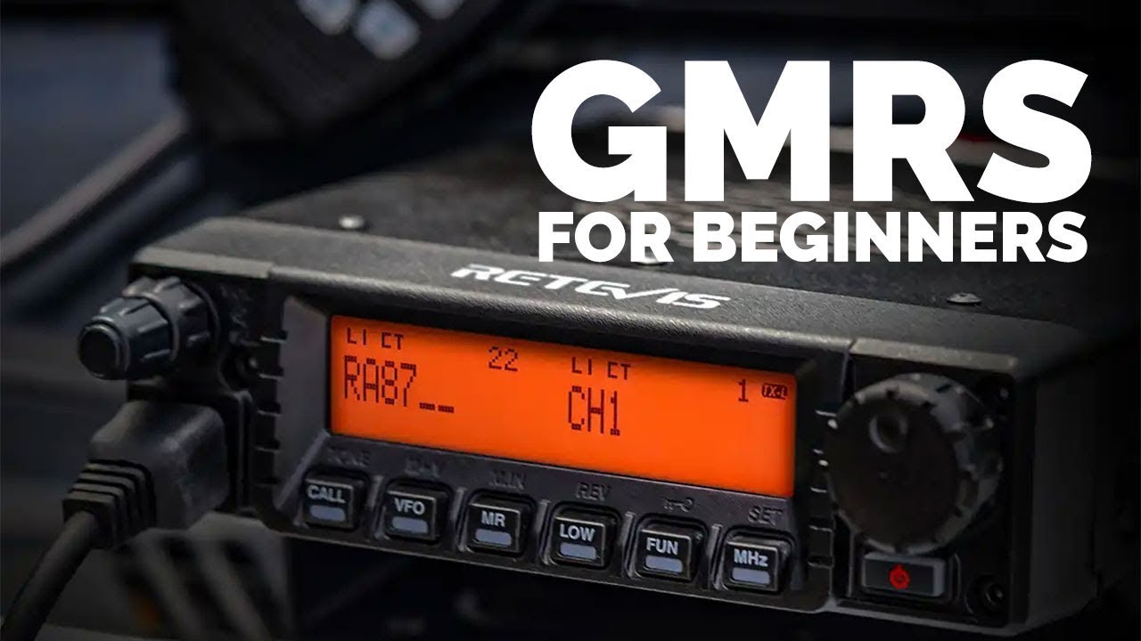The Beginner's Guide to GMRS Radios