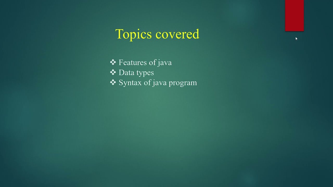 Java Basics Tutorial with PPT Explanation | Java Programming! #java #javaprogramming #javatutorial