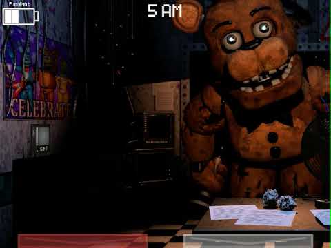 F N A F 2 on Scratch - Beating 9/20 mode