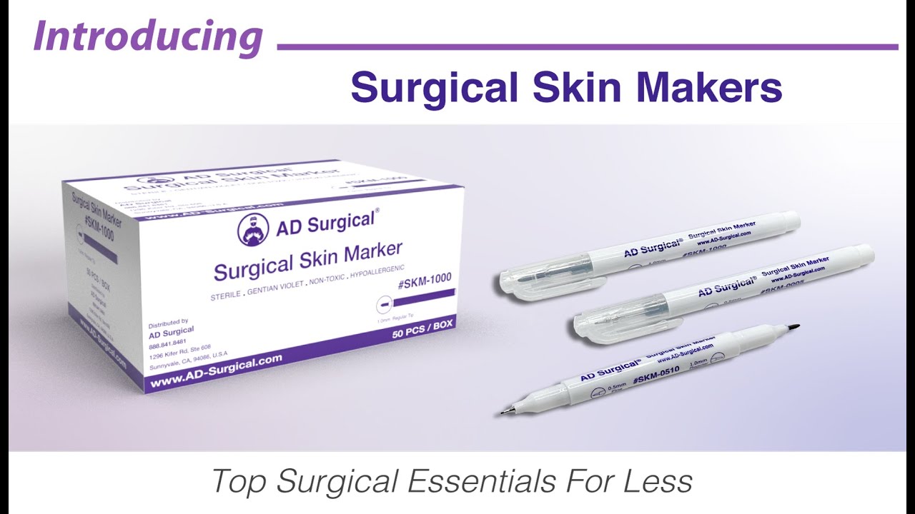 AD Surgical Sterile Surgical Skin Makers