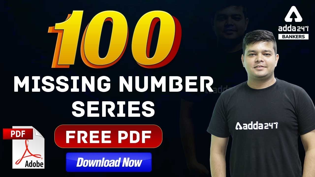 100 MISSING NUMBER SERIES FREE PDF | DOWNLOAD NOW