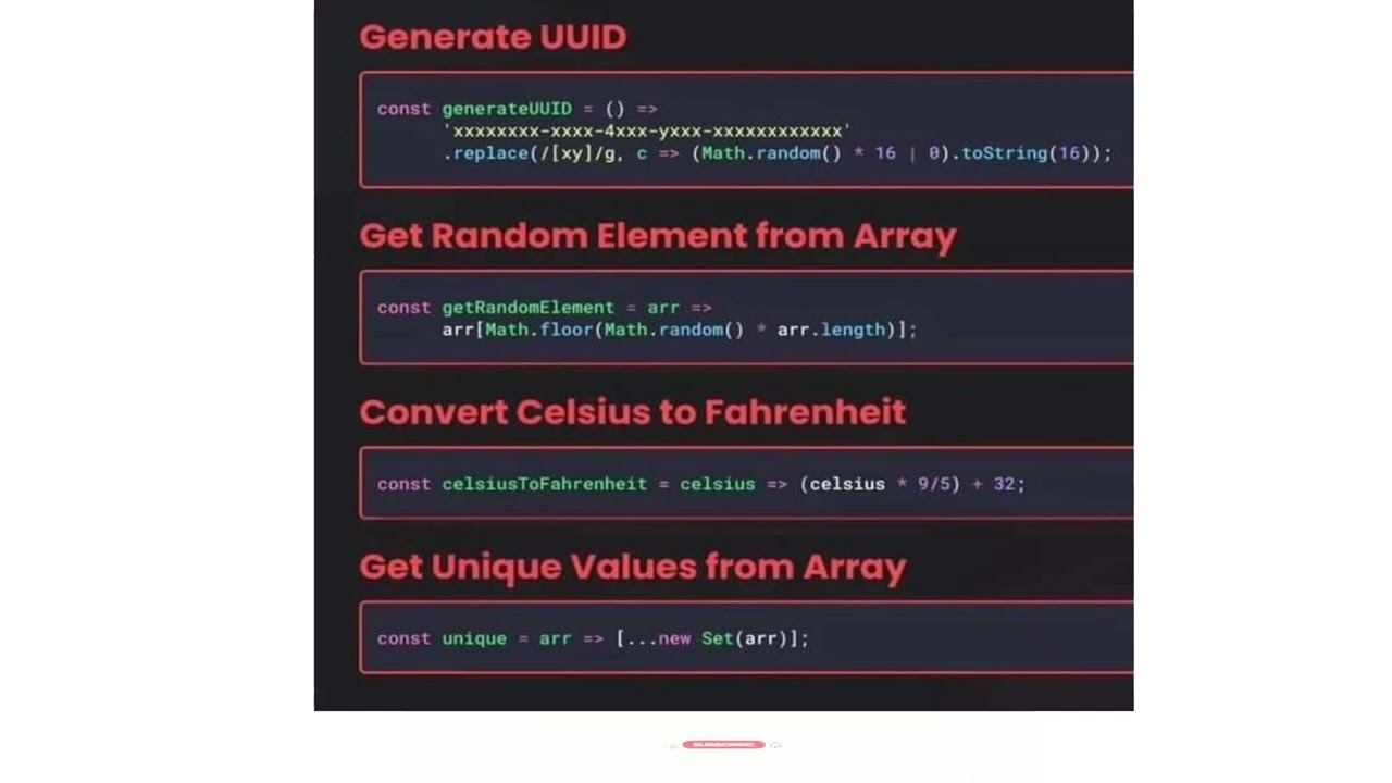 25+ code snippets for every  JS developer
