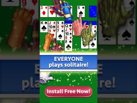 Solitaire - Flying Hands "Install Now"