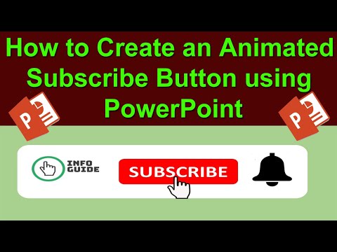 How to Create an Animated Subscribe Button in PowerPoint