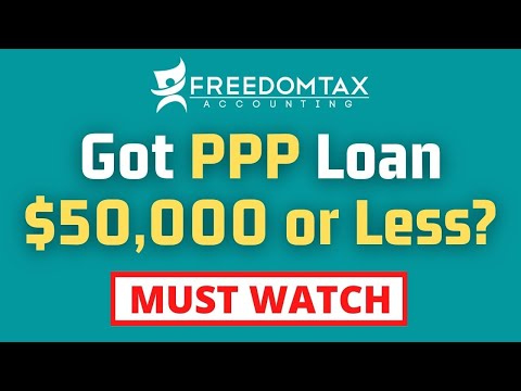 SIMPLE PPP Forgiveness for Loans $50K or Less via NEW Form 3508S