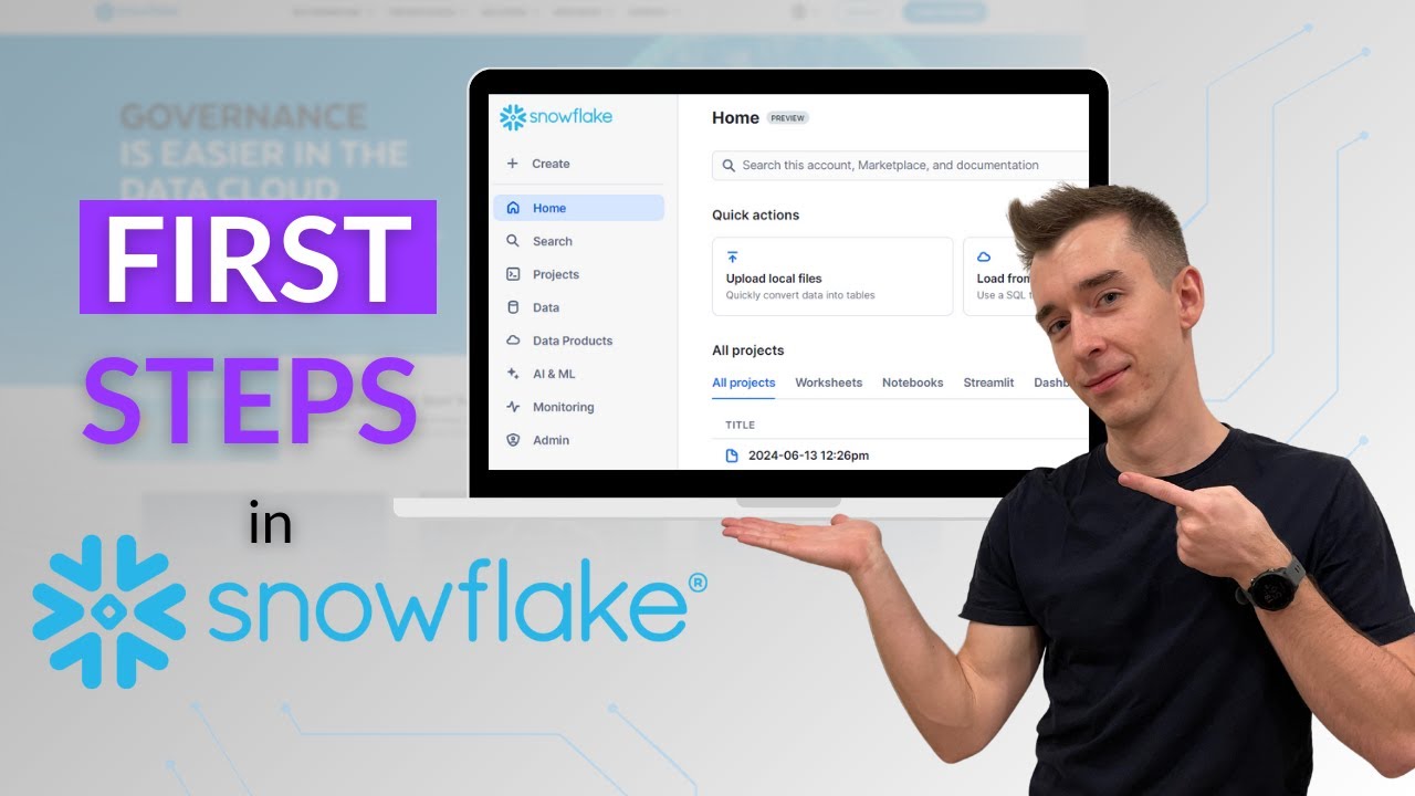 Snowflake User Interface tutorial | Snowsight