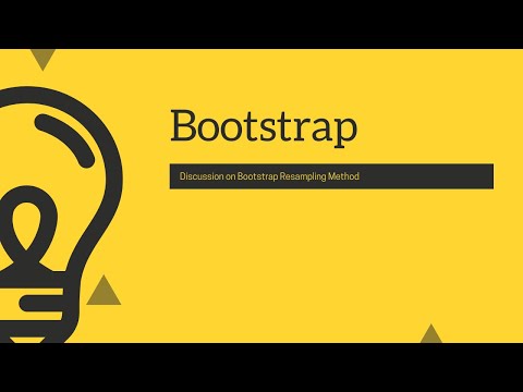 Machine Learning : Intuition behind bootstrap