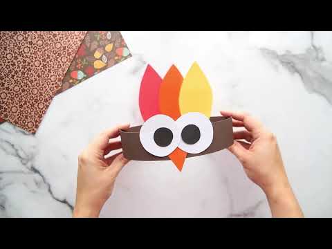 Turkey Hat Craft for Thanksgiving