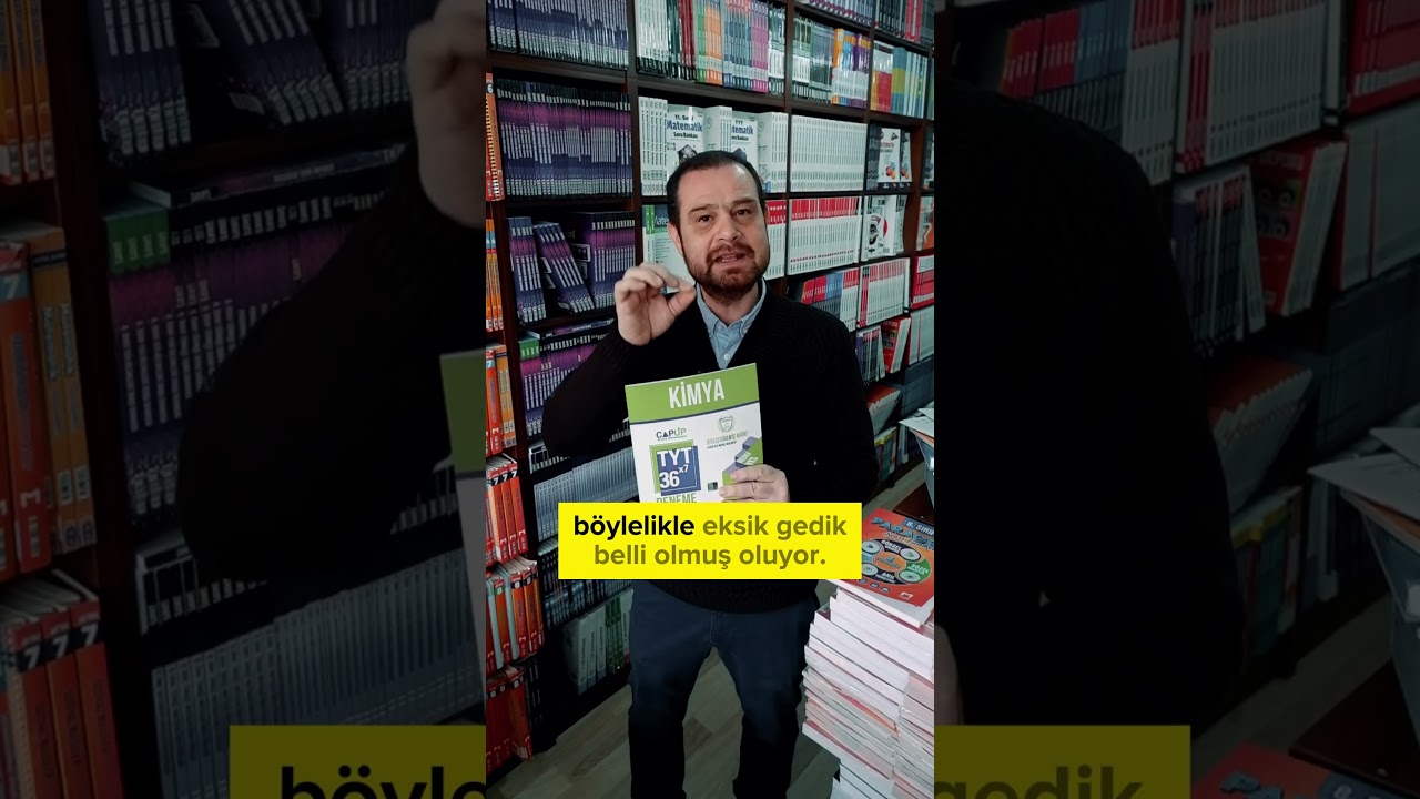 TYT ve AYT KİMYA DENEMELERİ TANITIM