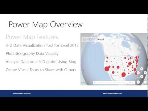Creating Power Map Reporting Solutions