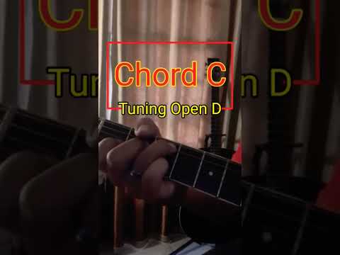 Guitar Chord C (Tuning Open D)