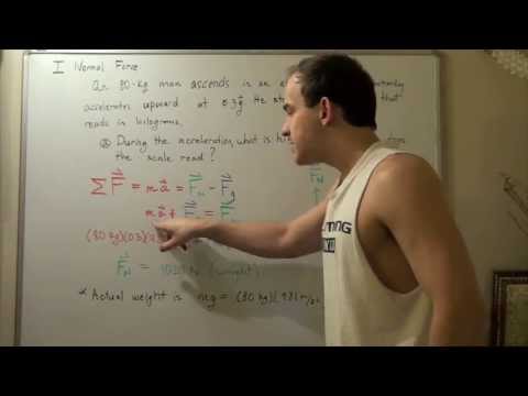 Normal Force and Weight