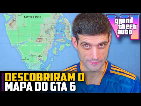 DESCOBRIRAM o MAPA do GTA 6