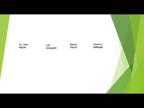 History of computer explained on PPT presentation