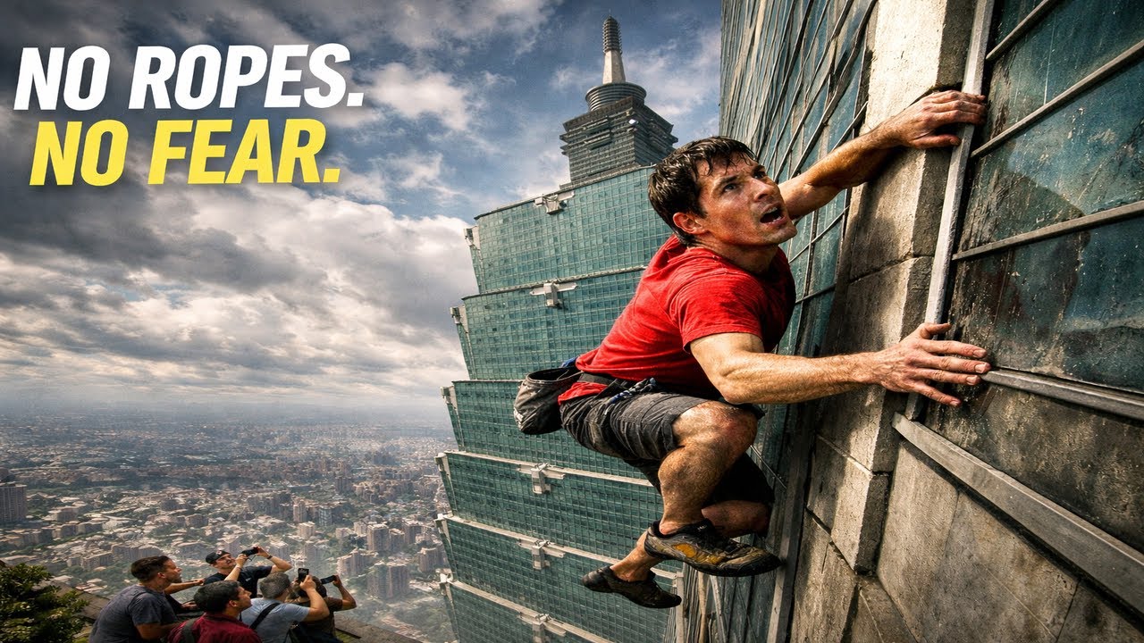 Alex Honnold Just Climbed Taipei 101 WITHOUT ROPES! (World Record)