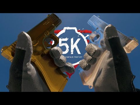 Gold Chrome Glock 19X | SCP-5K