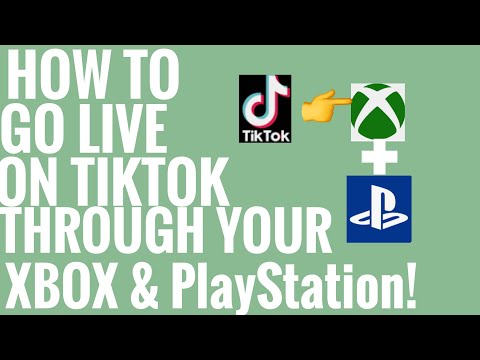 How to go live on TikTok that your Xbox & PlayStation! (2024)
