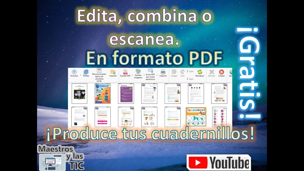 COMBINA Y CREA TUS PROPIOS CUADERNILLOS PDF ¡GRATIS!