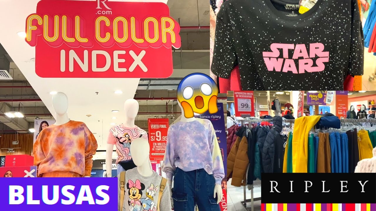 OFERTAS RIPLEY BLUSAS MUJER🔥💃🏻🔥OUTLET & LIQUIDACIÓN FINAL😱🎉